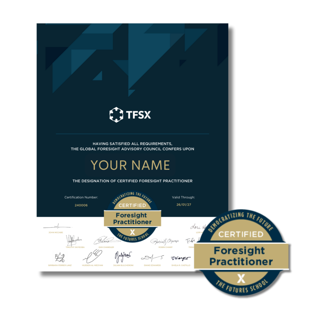 Get Certified to Bring Foresight into Action - TFSX
