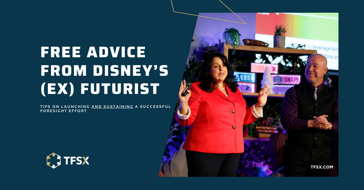Ten Tips From Disney's (Ex) Futurist - TFSX