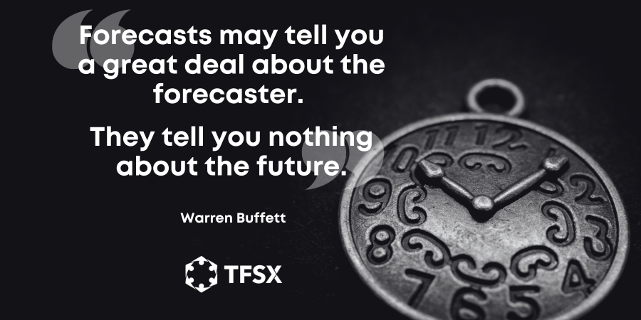 Don T Confuse Forecasting With Foresight Tfsx